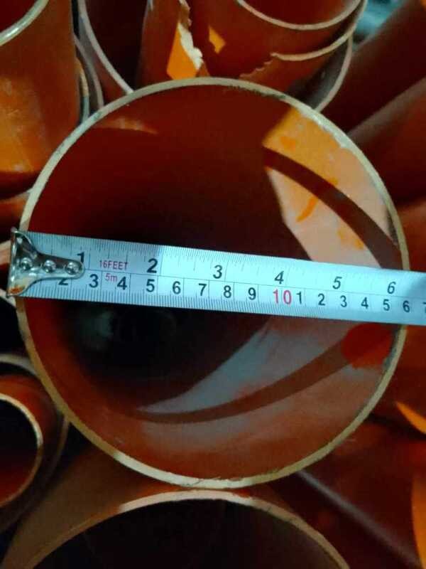 (1 Feet) BIOPIPE PVC ORANGE PIPE 6 INCH AND 8 DIAMETER | SOLD PER 1 ...