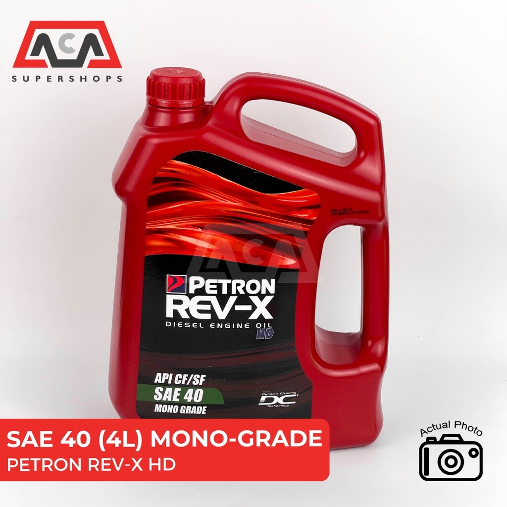 PETRON REV-X (HD) DIESEL OIL GALLON SAE 40 (4 LITERS) | Shopee Philippines