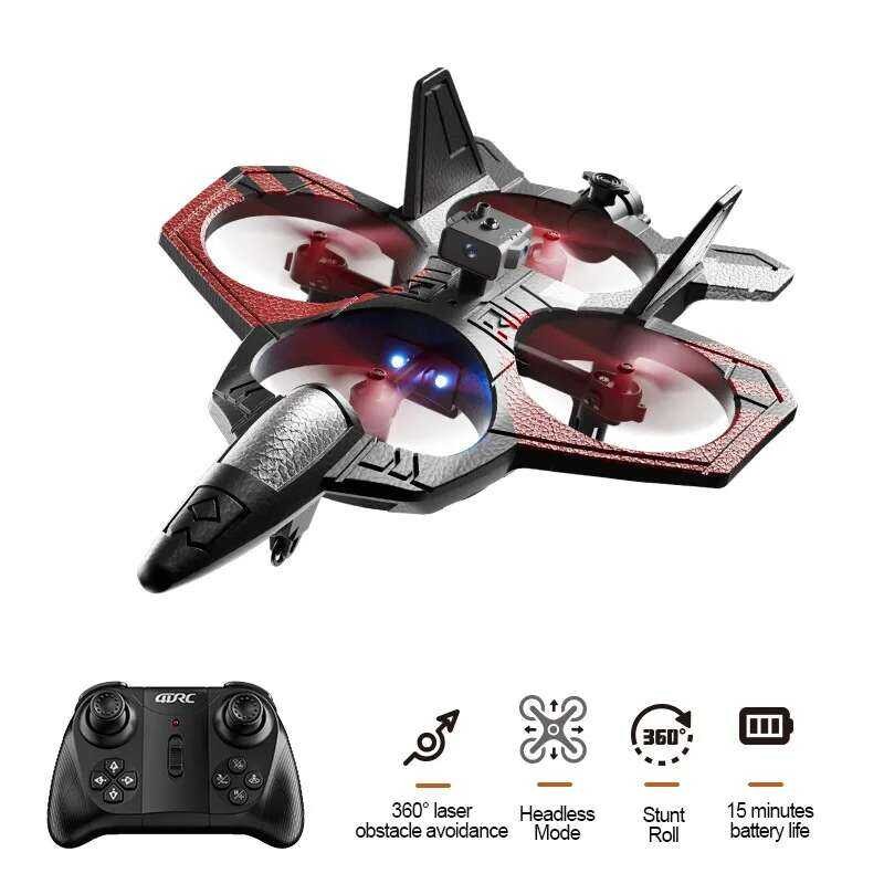 Obstacle V46 Avoidance RC Aircraft 2.4G 360° Roll Fighter Hobby EPP ...
