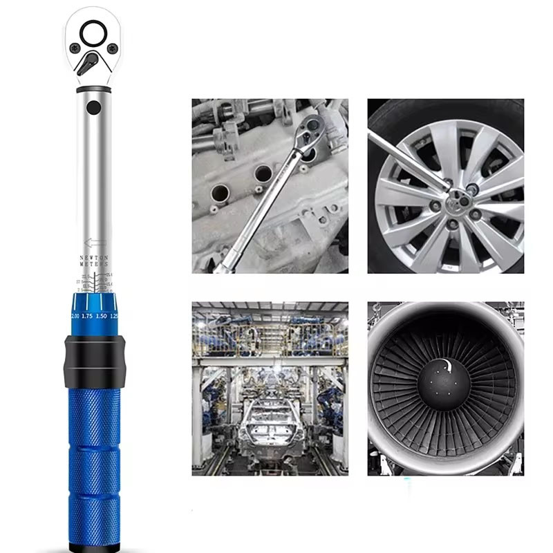 GSE Adjustable 3/8" 10-60N.m Torque Wrench Kit - Torque Wrench Set High ...