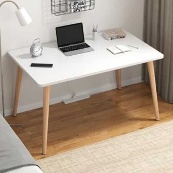 Modern Nordic Style Computer Desk Study Wooden Living Room Table Ac1 ...
