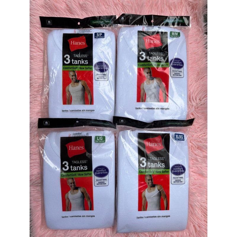 Hanes Sando 3 in 1 PACK Original | Shopee Philippines