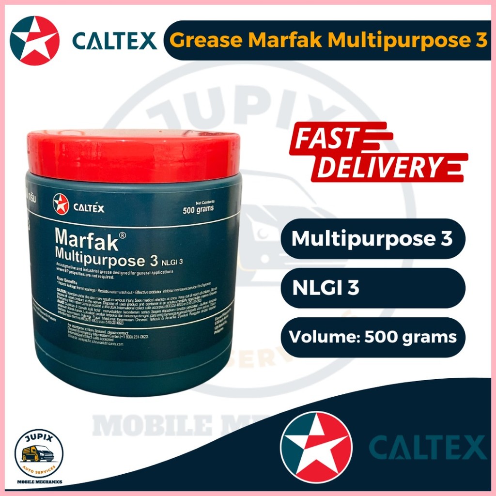 Caltex Marfak Multipurpose Grease NLGI 3 (500g) | Shopee Philippines