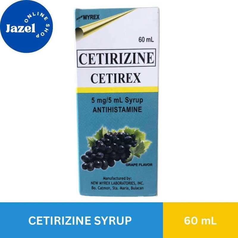 CETIREX Cetirizine Syrup For Kids 60Ml | 04/2026 | Shopee Philippines