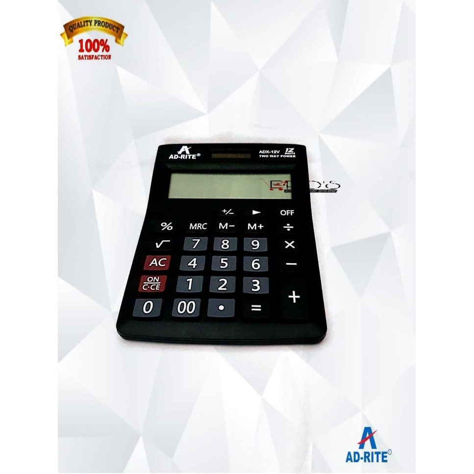 AD-RITE DX-12V - 12 Digit Desktop Calculator | Shopee Philippines