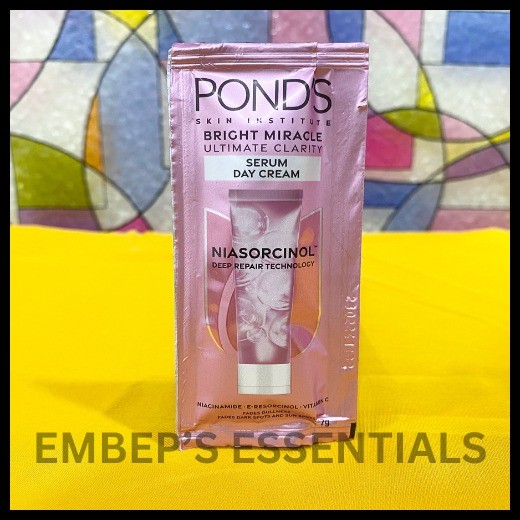 Pond's Bright Miracle Ultimate Clarity Serum Day Cream Niasorcinol (7g ...