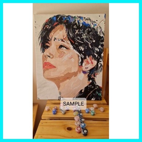BTS 40X50 Paint by Numbers (Unofficial BTS Merchandise) | Shopee ...