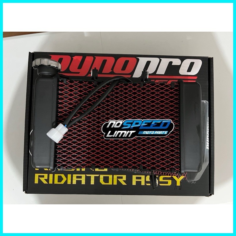 Dynopro Big Radiator Assy with Dual Big Single Blower Fan for Sniper ...