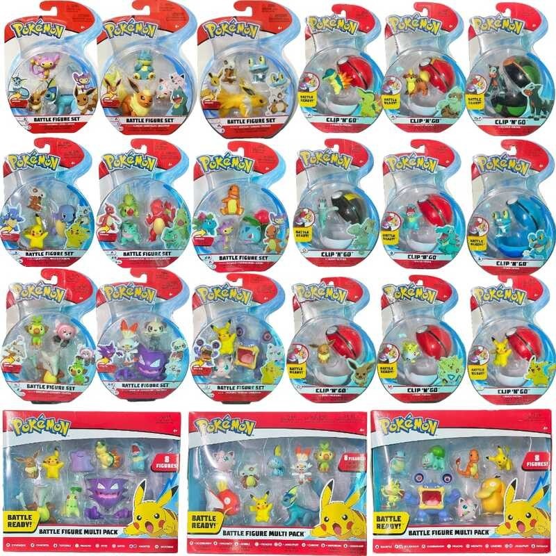 WCT Tanging - Battle Feature Figures Mew Gengar Charmander Snorlax ...