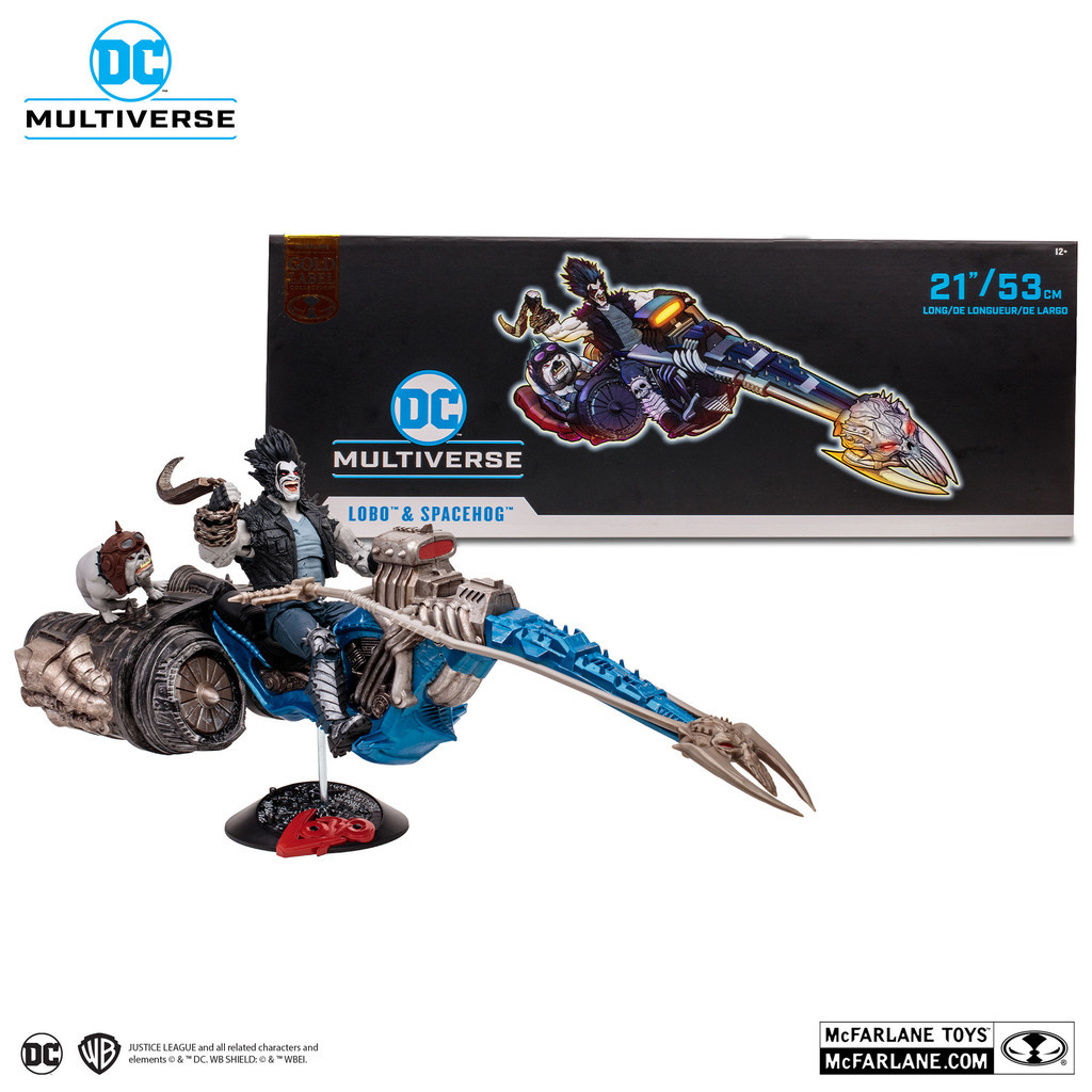 McFarlane DC Lobo Wolf Motorcycle Set 7 Inches | Shopee Philippines