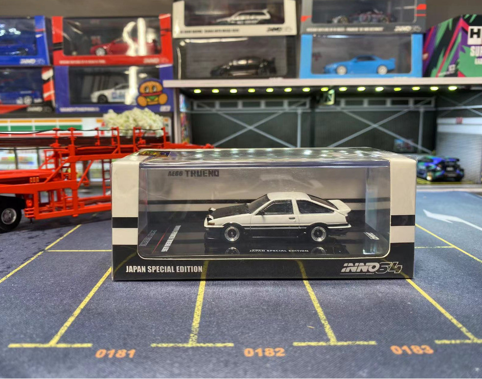 INNO 1/64 Toyota toyota AE86 Trueno Japanese limited alloy car model ...