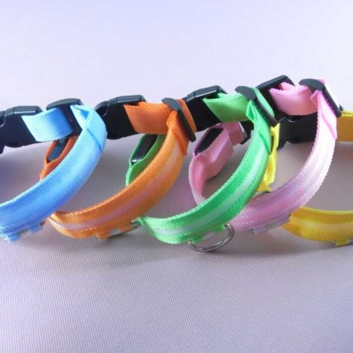 Dog Shine Kwelyo Ng Peta Paglalakad Liwanag, Aso Leeg Kwelyo, Malaking ...