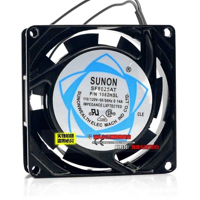 Sunon Shown In 8025 8Cm 110V AC Cooling Fan Sf11580at P/N 1082Hsl ...
