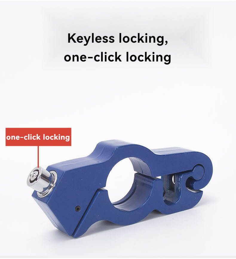 Motorcycle handlebar brake lock anti-theft handlebar lock electric ...