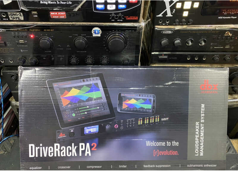 Digital Dbxpa Audio Processor Dbx Pa2 360 Effector Equalizer Stage ...