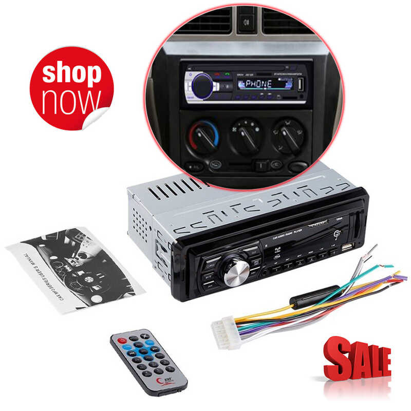 Mp3 /Usb Fm/ /Aux LCD Display Car Stereo Bluetooth Sa Dashboard Player ...