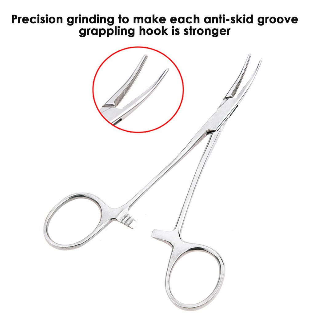 Stainless Steel Curved And Straight Tip Locking Clamps Hemostatic ...