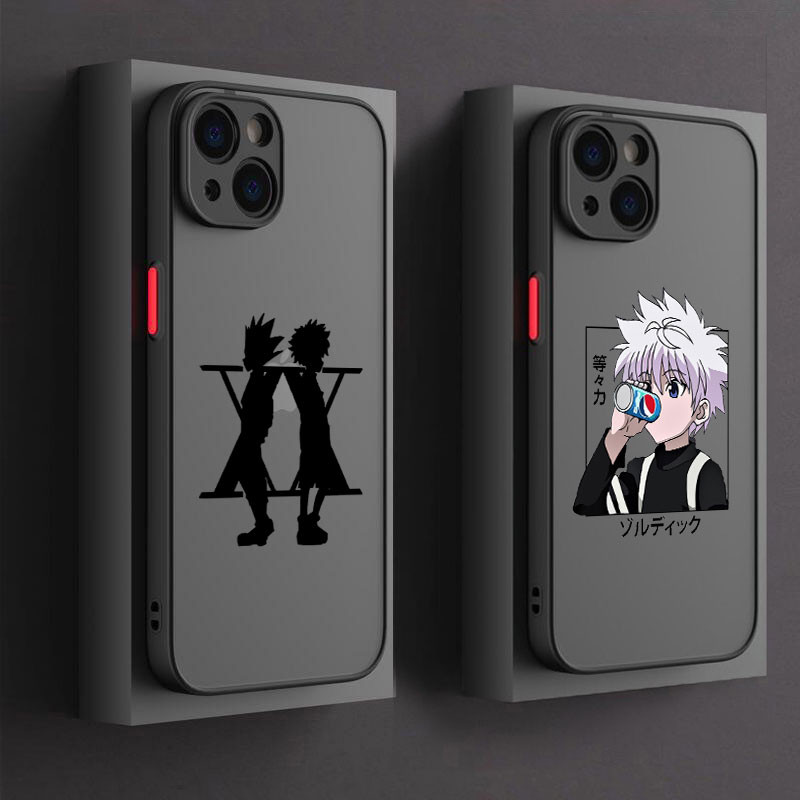 Hunter x Hunter Anime Killua Gon Hisoka Phone Case For iphone 15 11 14 ...