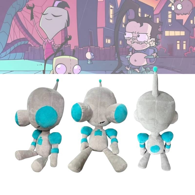 Adorable Invader Zim Alien Plush Toy Super Soft Stuffed Doll For ...