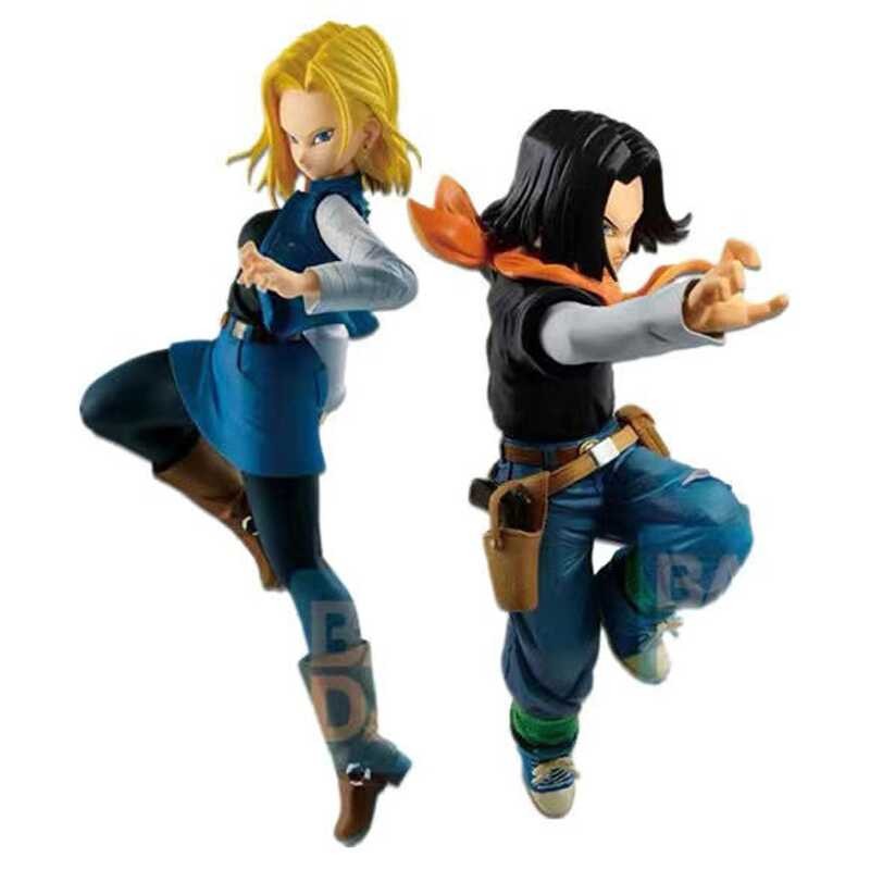 24Cm Anime Dragon Ball Z 17 Figure Android 18 PVC Action Figures ...