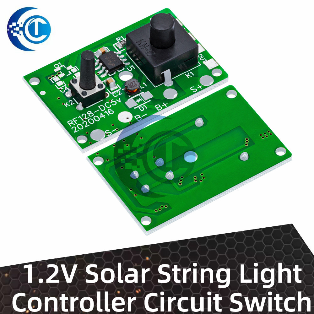 Module Switch DIY Circuit 1.2V Kits Solar Light String Lanyard Board ...