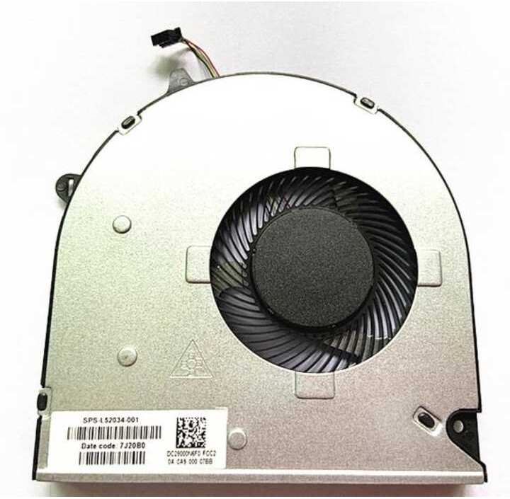 Orihinal Na Bagong CPU Cook Cooler Fan Para Sa HP 15-Du DW 15S-Du0002tx ...