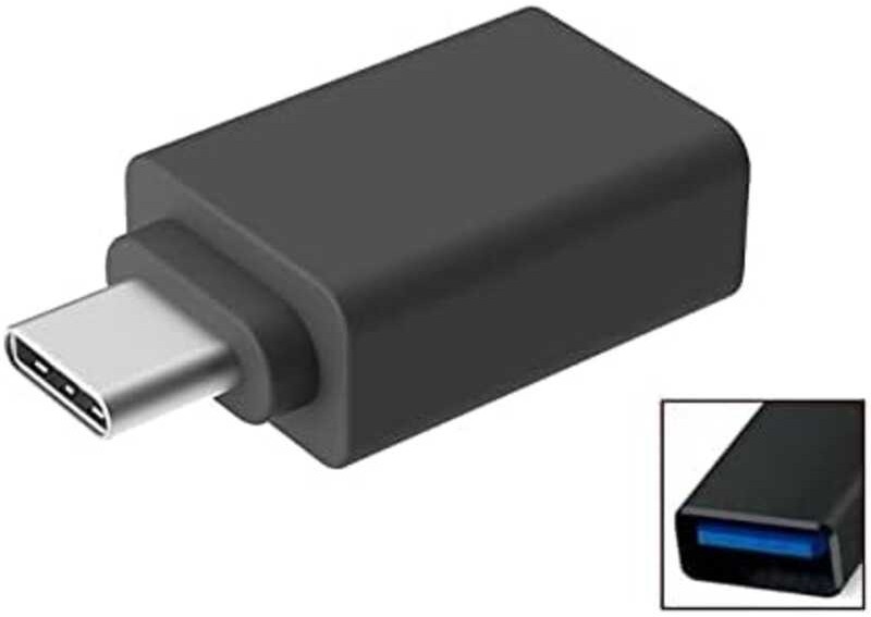 to USB-A USB-C Adapter for Book, PC, iPad Pro, Samsung, XPS, iPhone 15 ...