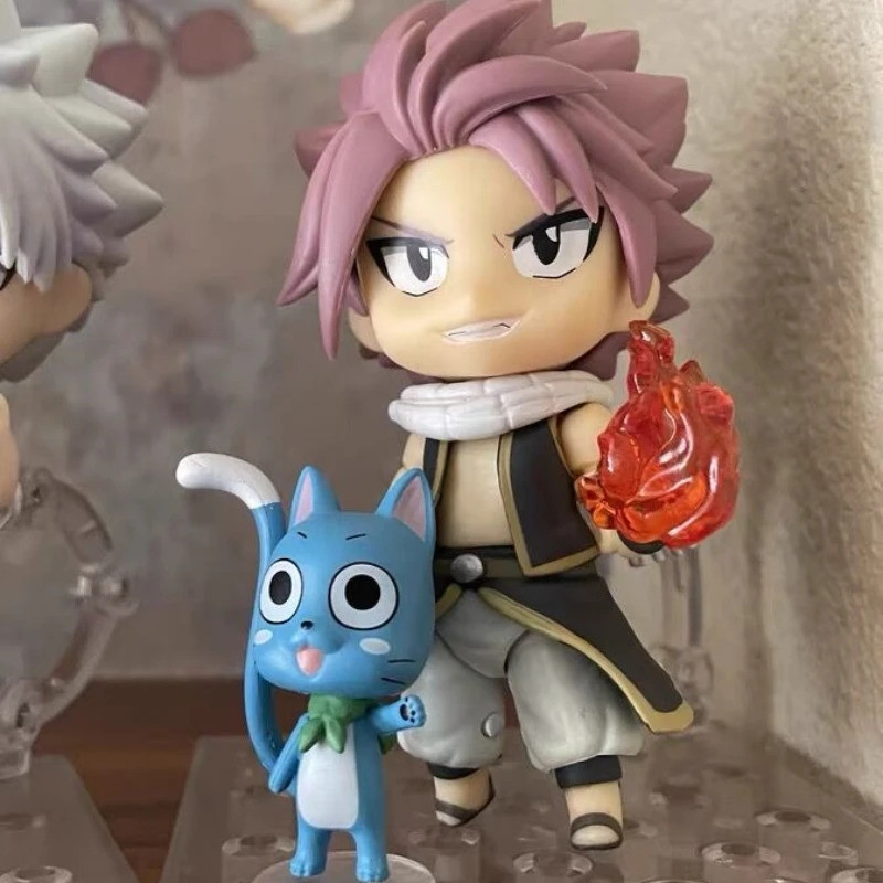 10Cm Anime Fairy Tail 1741 Natsu Dragneel Action Figure Lucy Heartfilia ...