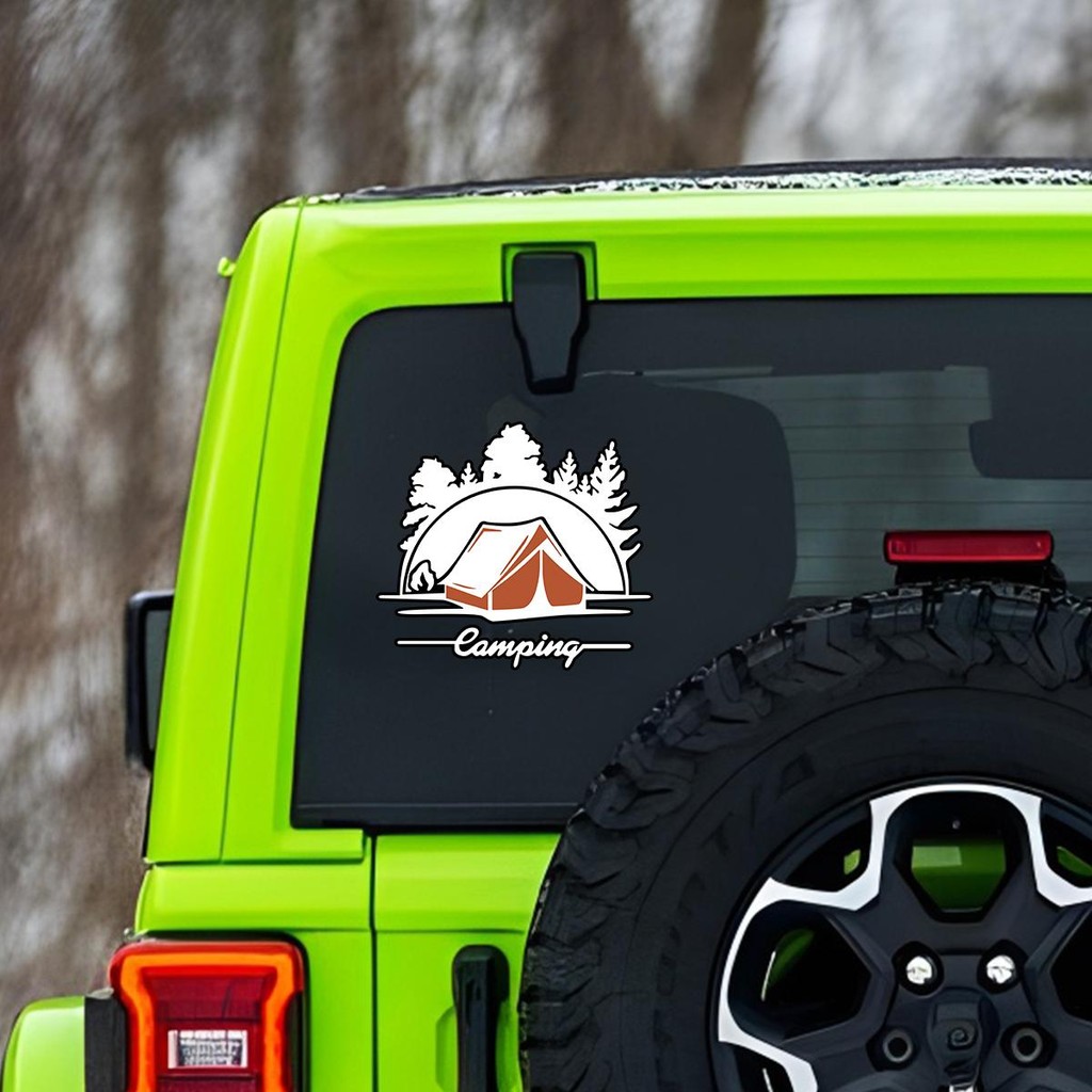 Outdoor Camping Car Stickers Off-road Caravan Camping Climbing Travel ...