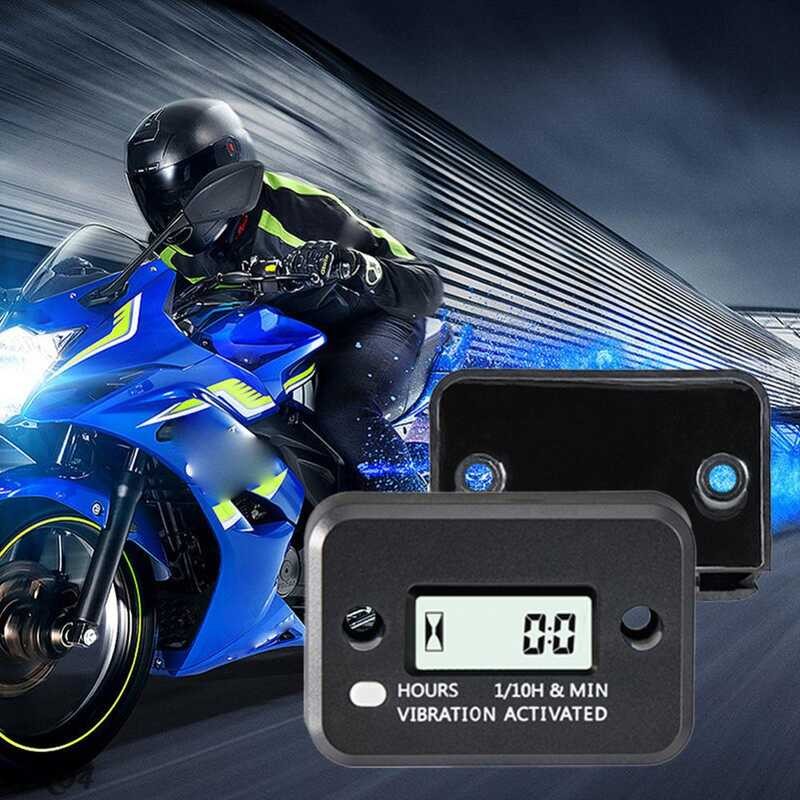 ZXH LCD Display Digital Vibration Hour Meter Waterproof Vibration Hour ...