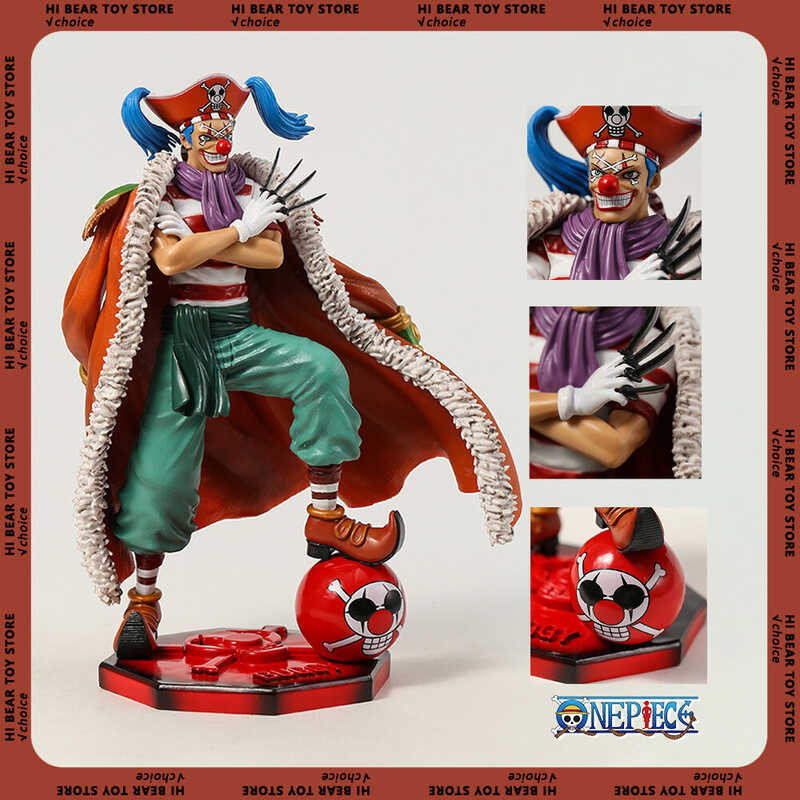 One Piece Anime Figure Four Emperors Clown By Figures 26Cm PVC Statue ...