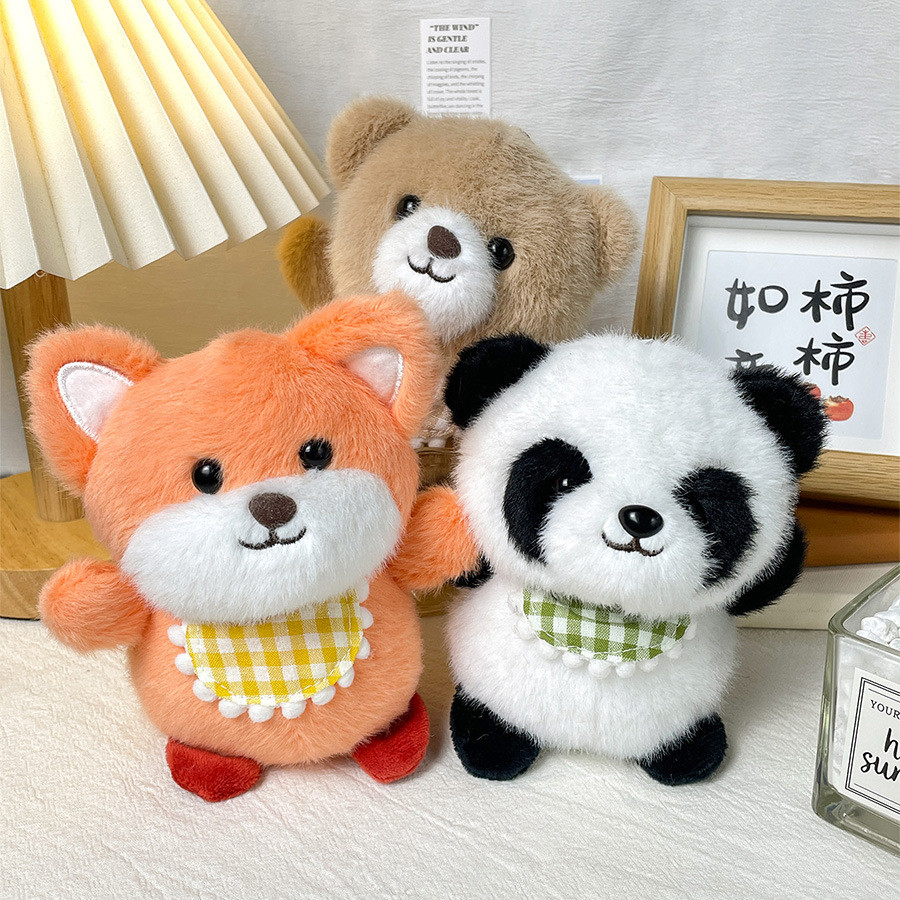 Charming Soft Animal Plush Toy Keyring With Cute Designs For And Kids ...