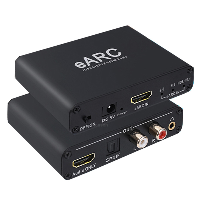 192KHz eARC/ARC Audio Extractor HDMI eARC ARC Audio to HDMI SPDIF ...