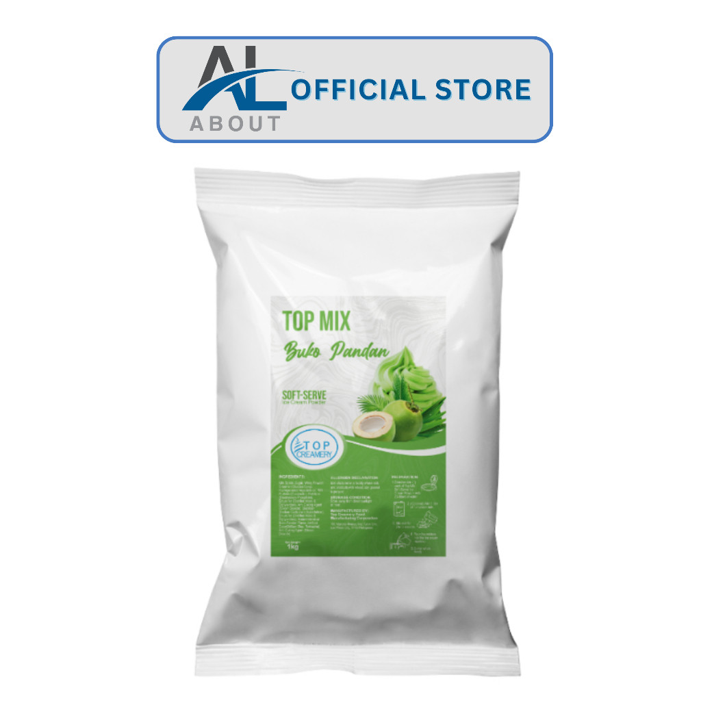 ♠ ♞BUKO PANDAN TOPMIX Soft Serve Ice Cream Powder ( 1kg ) | TOP ...