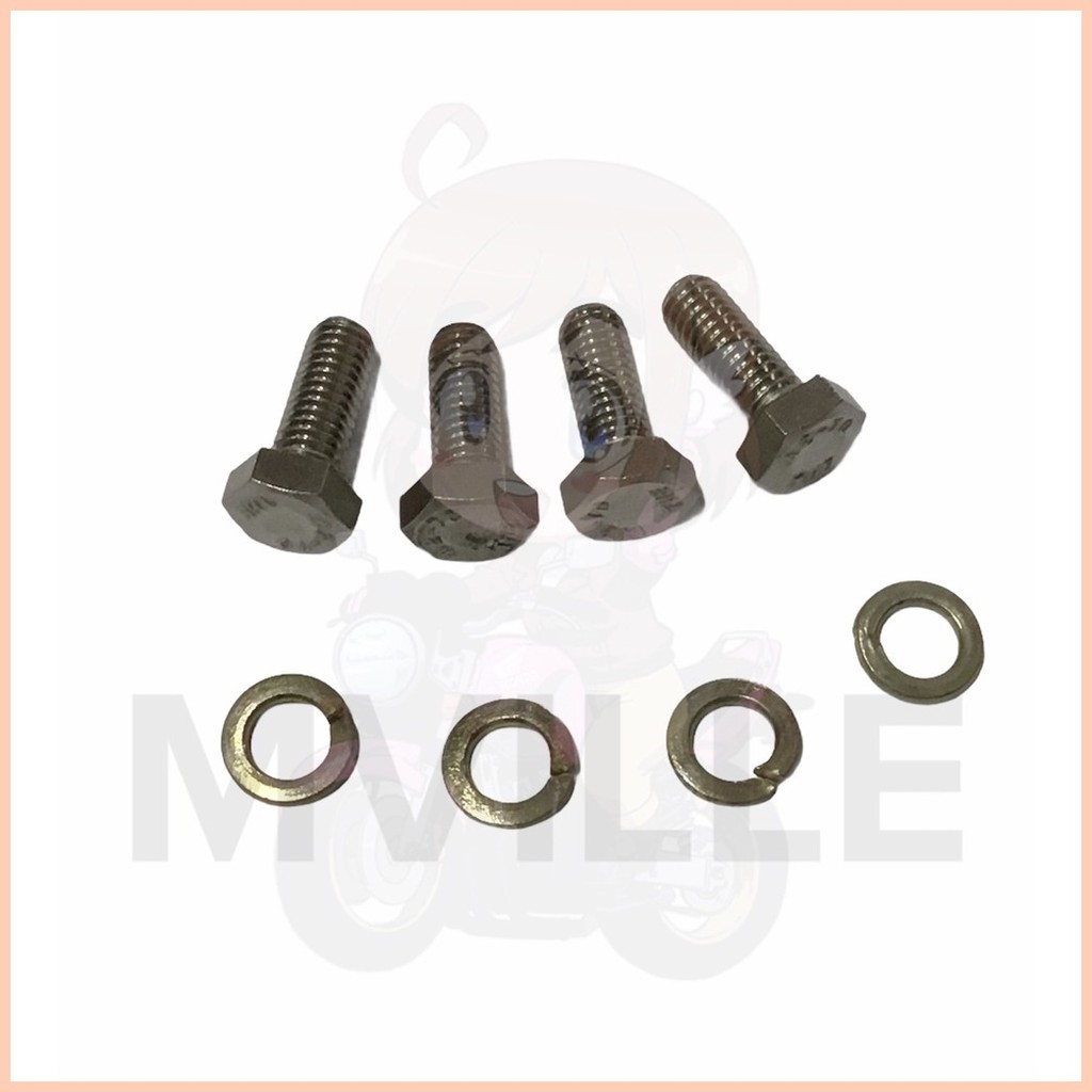 ⊕ ⭐ Motorcycle stainless or ordinary foot rest bolt universal (please ...