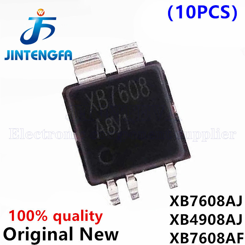 10PCS original XB7608AJ CPC 5 XB7608AF XB7608A 2.4A lithium battery ...
