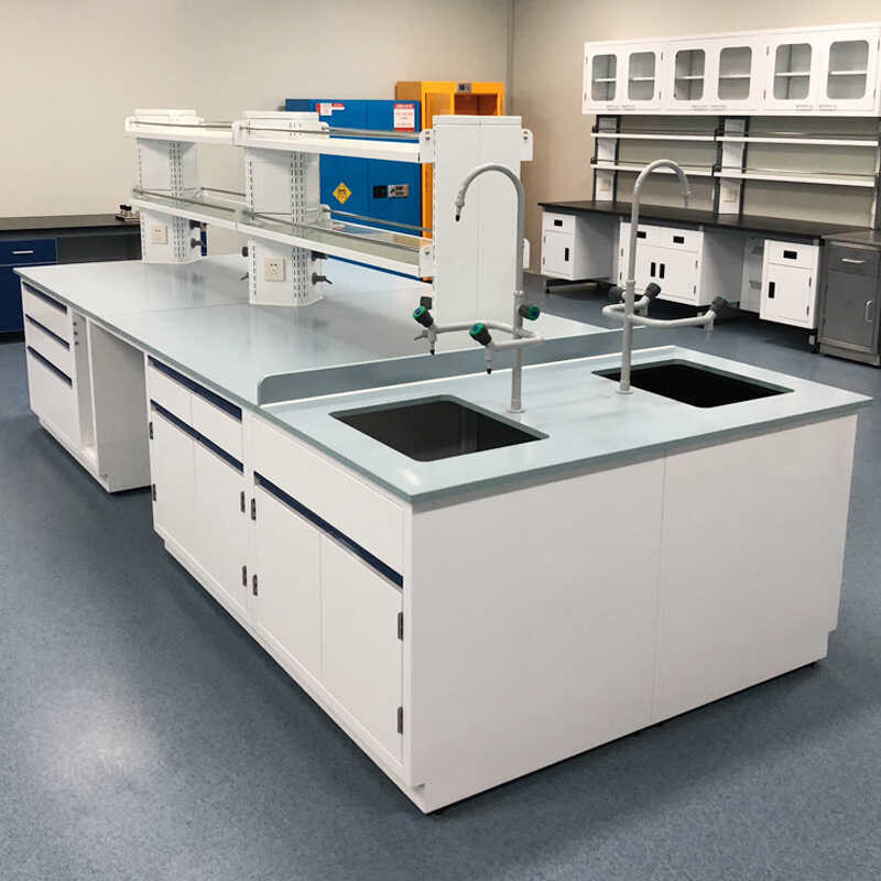 Laboratory Bench All-Steel Laboratory Operation Table Central Test ...
