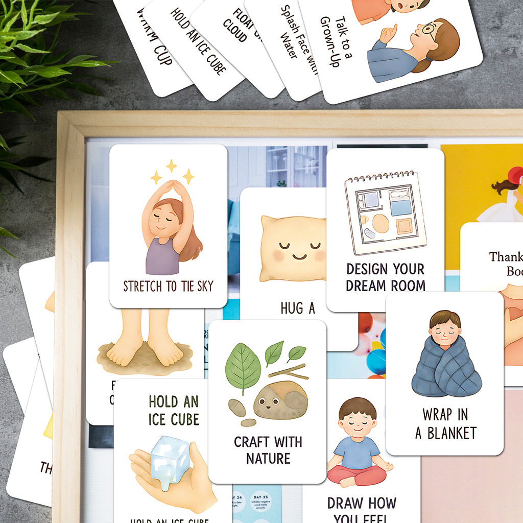 49pcs Mindful Moments Flash Cards,Daily Affirmations Positive Therapy ...