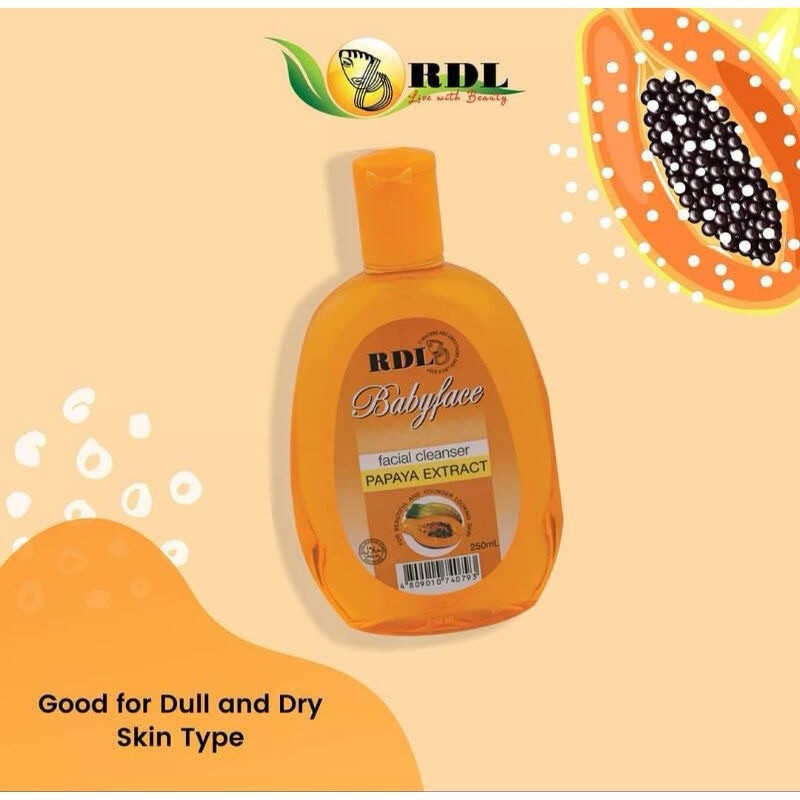 RDL Facial Cleanser TONER 150Ml Whitening Cream Sunblock 25Ml 72D ...