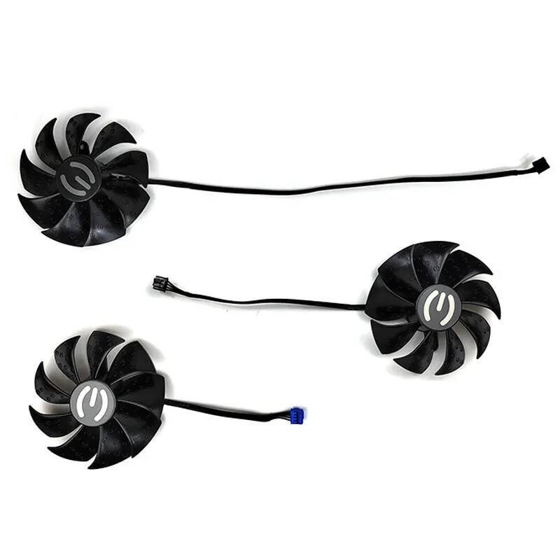 88MM NEW 3060 Ti FTW GPU Fan For EVGA RTX 3070 3070TI 3080 3080TI 3090 ...