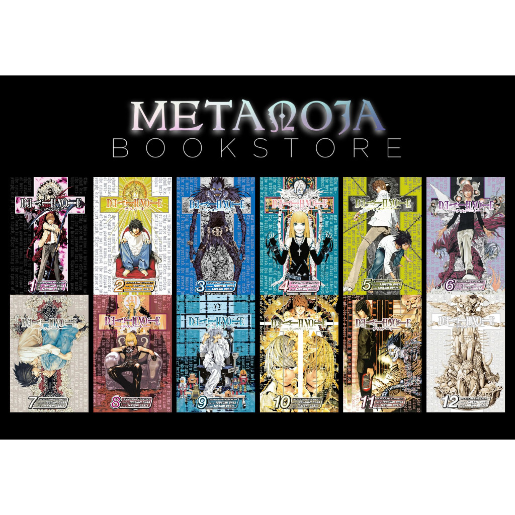 DEATH NOTE (SHONEN JUMP ADVANCED ENGLISH EDITION) VOLUME 1-12 BY ...