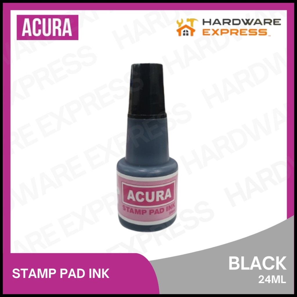 Acura Stamp Pad Ink Refill 24ml | Shopee Philippines