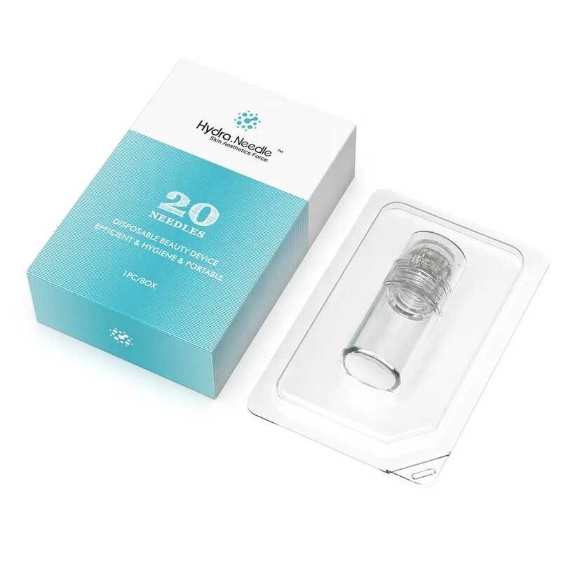 Skin Whitening Care Reusable Hydra 20 Pin Micro Titanium Tips Derma ...
