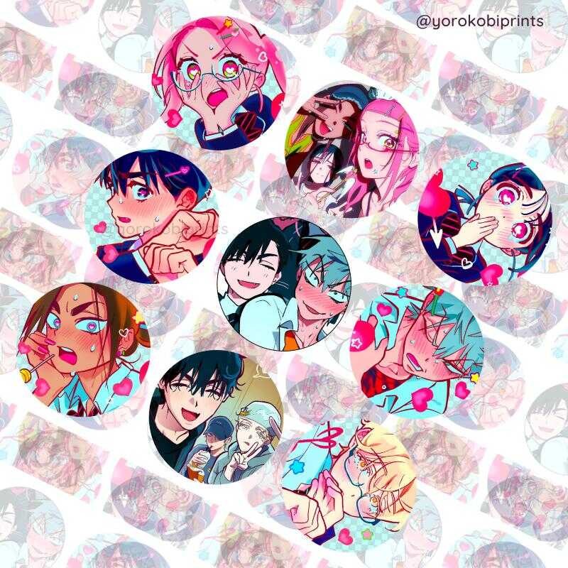 Alien Stage - ALNST Mizisua Ivantill Hyuluka Button Pin / Can Badge 2. ...
