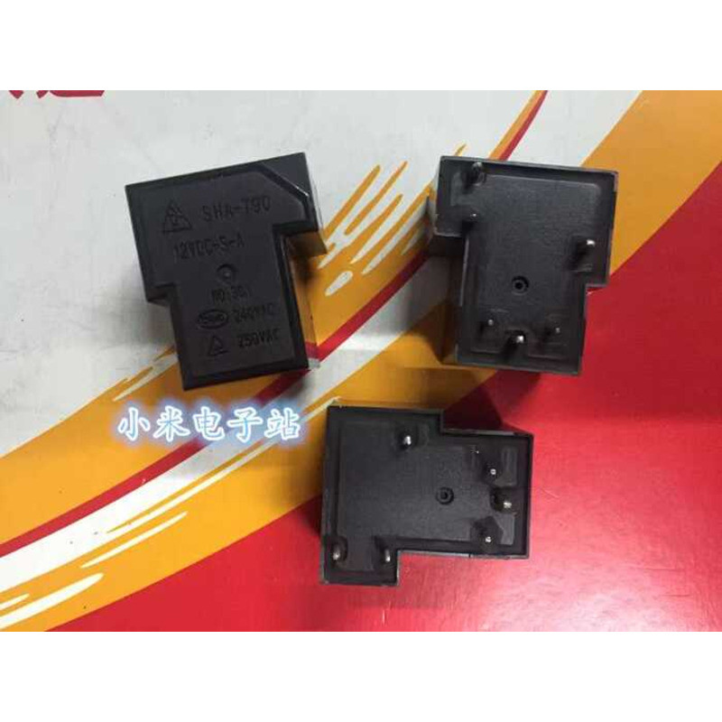 SHA-T90 12VDC-S-A Lishun Relay 4-pin 30A 250VAC SLA-12VDC-SL-A | Shopee ...