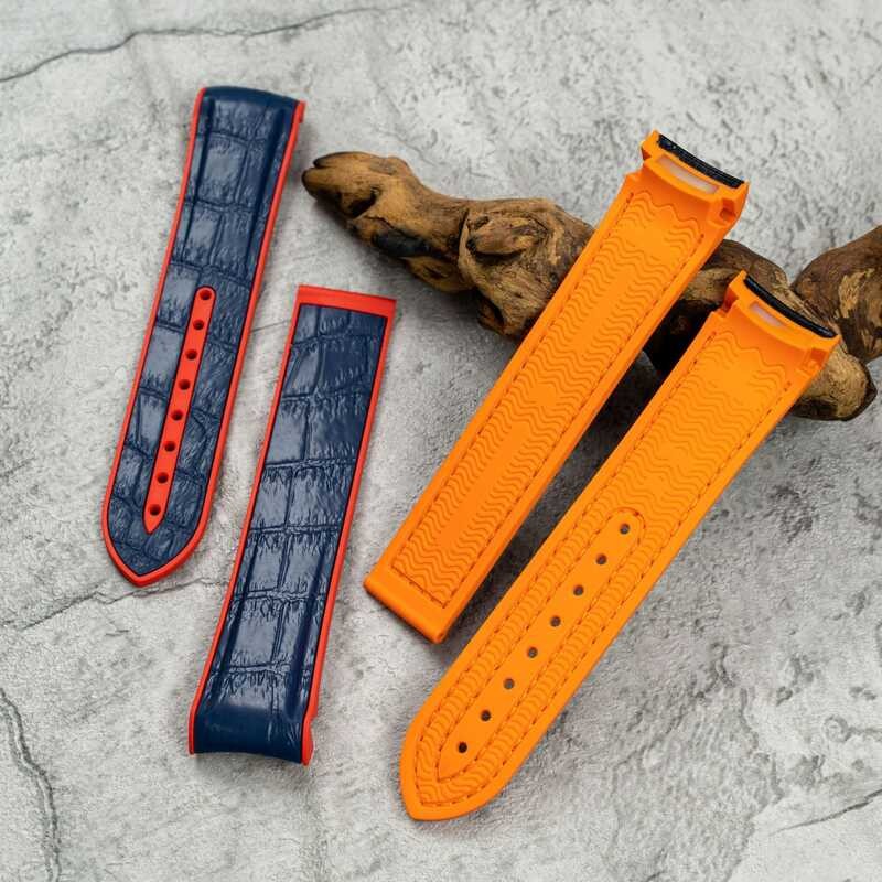 For Suitable Omega Seamaster Series 300M/Ocean Watch Strap, Woven ...