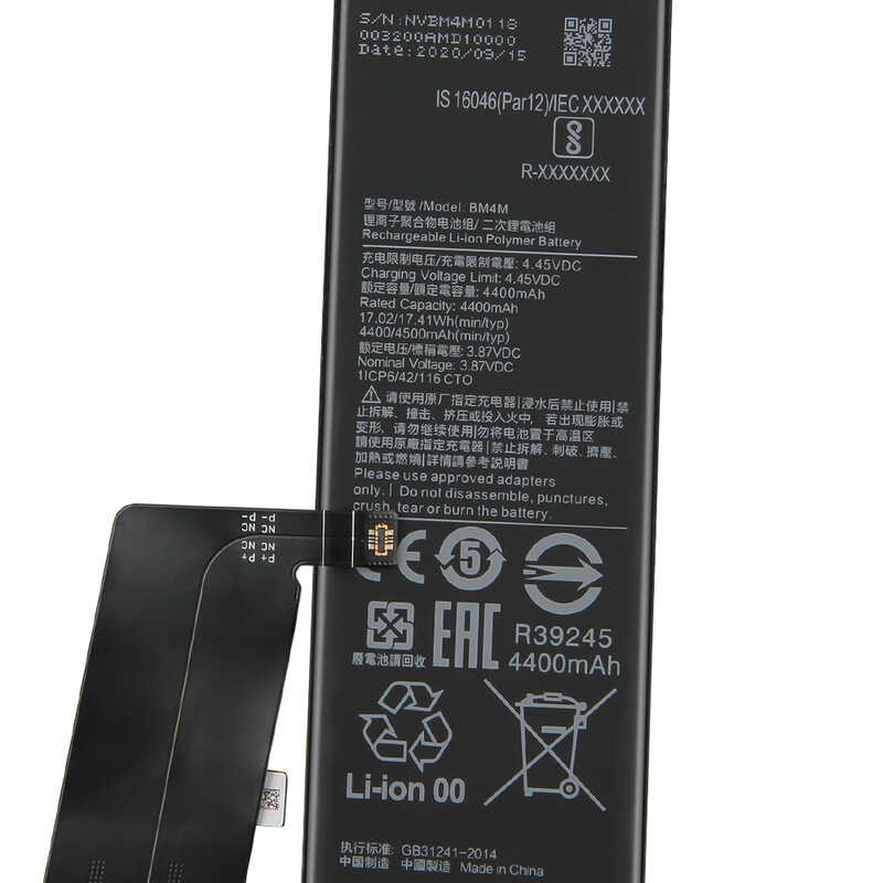 Bm4n Bm4m Replacement Battery For Xiaomi Mi 10 5G Mi 10S Xiaomi Mi 10 ...
