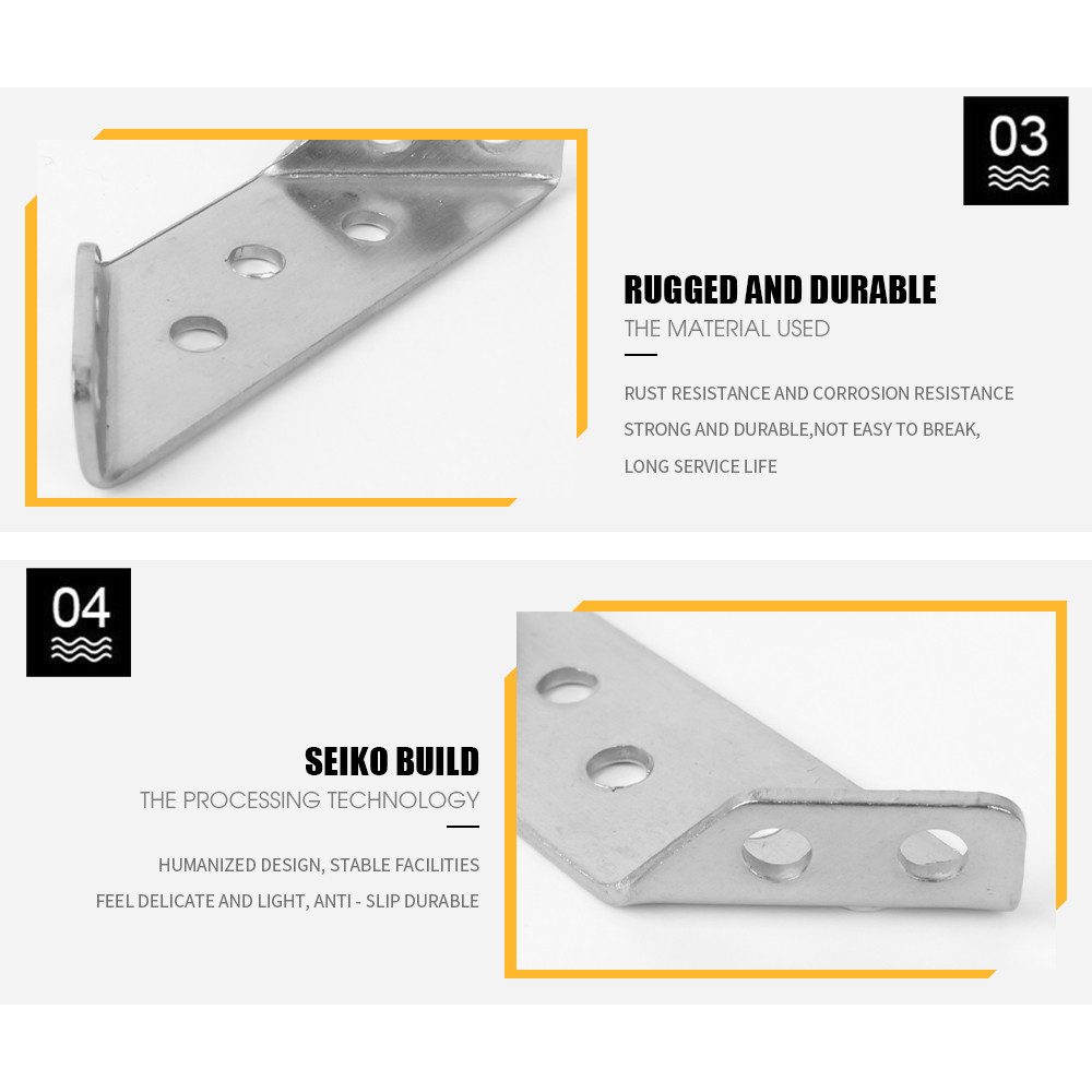 [HOT] Metal Trapeziform Angle Bracket - Stainless Steel Joint Corner ...
