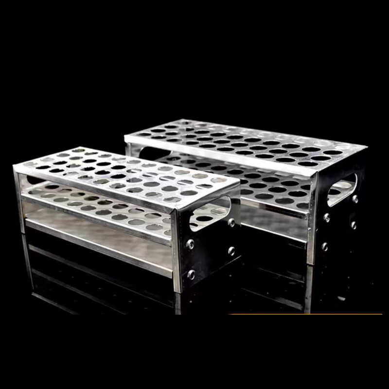 Aluminum test tube rack Sampling tube rack 15 18 20 22mm Colorimetric ...