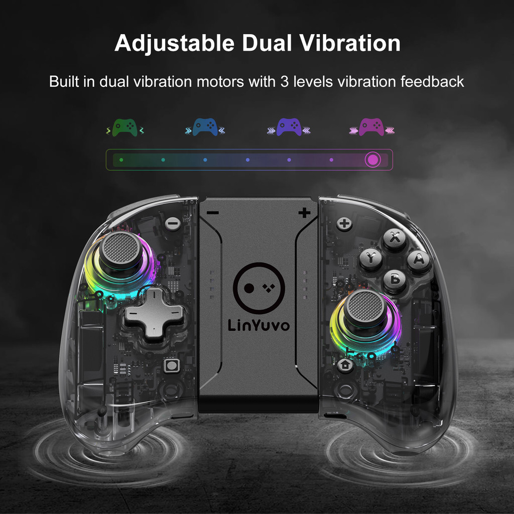 LinYuvo KS37B Joypad Automatic wake-up With Bluetooth somatosensory six-axis Compatible For ...